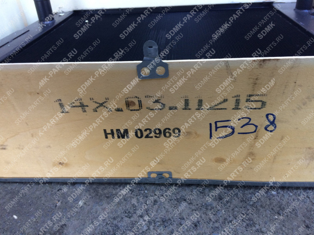 14X-03-11215: Радиатор водяной в сборе бульдозера 14X-03-11214 KOMATSU ...